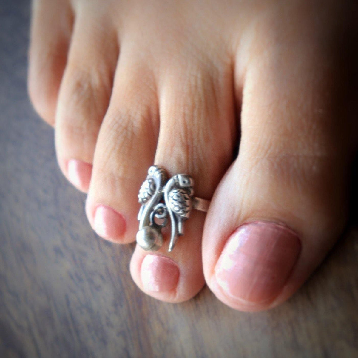 Tota Maina Toe Ring | 925 Silver | Buy Online – Smith Jewels